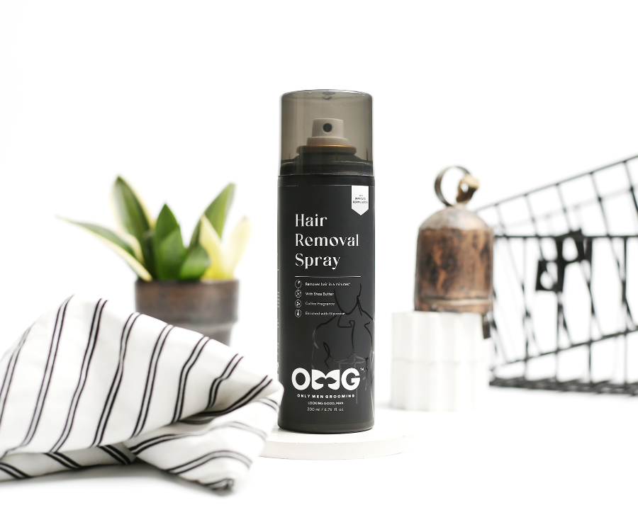 OMG Hair Removal Spray for Men | Painless Body Hair Removal Spray for ...